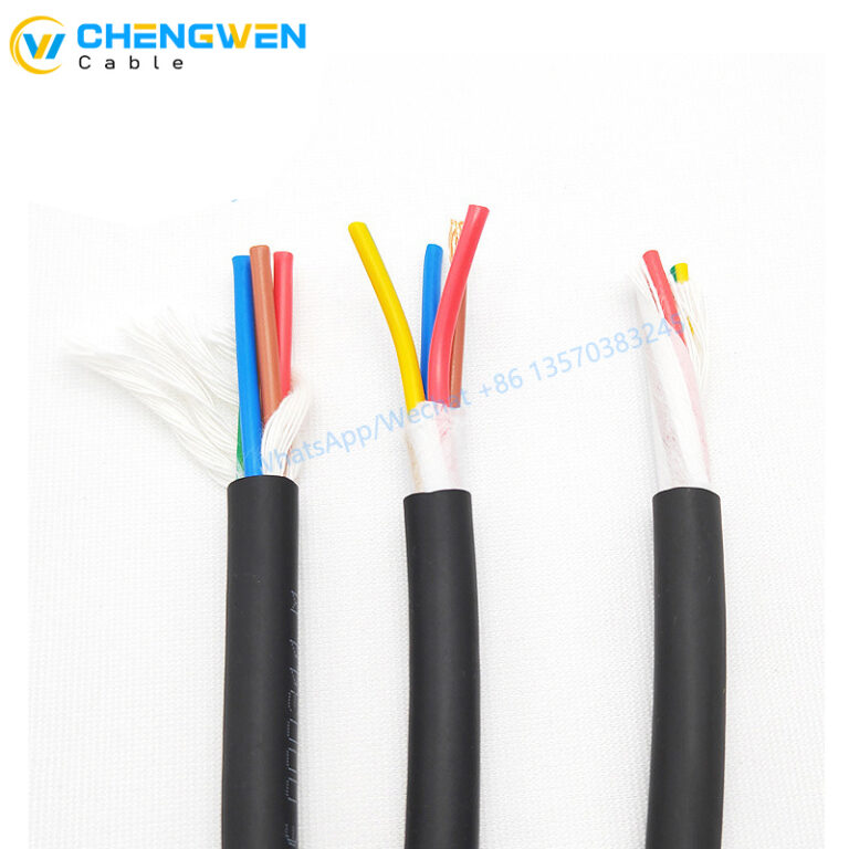YP507 High Flexible PUR Polyurethane Drag Chain Power Cable - Chengwen ...