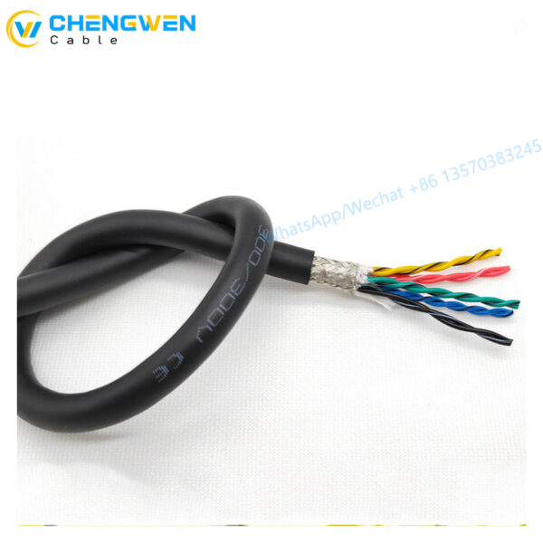 300V UL2517 Robot Flexible Oil Resistant Multicore Flexible Cable ...