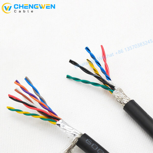 Ul20276 80 Degree High Flexible Date Transmission Shielded Signal Cable ...