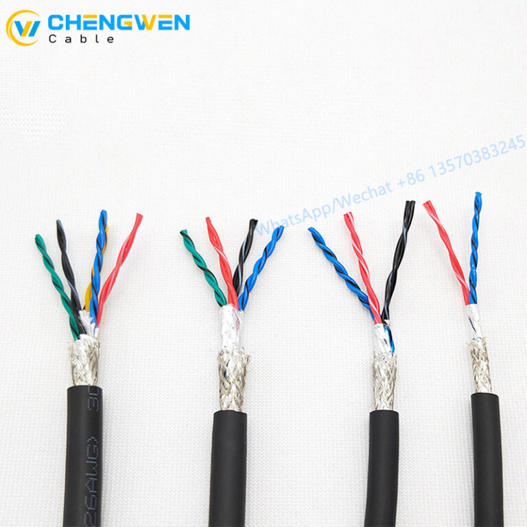 Ul20276 80 Degree High Flexible Date Transmission Shielded Signal Cable For Drag Chain ...