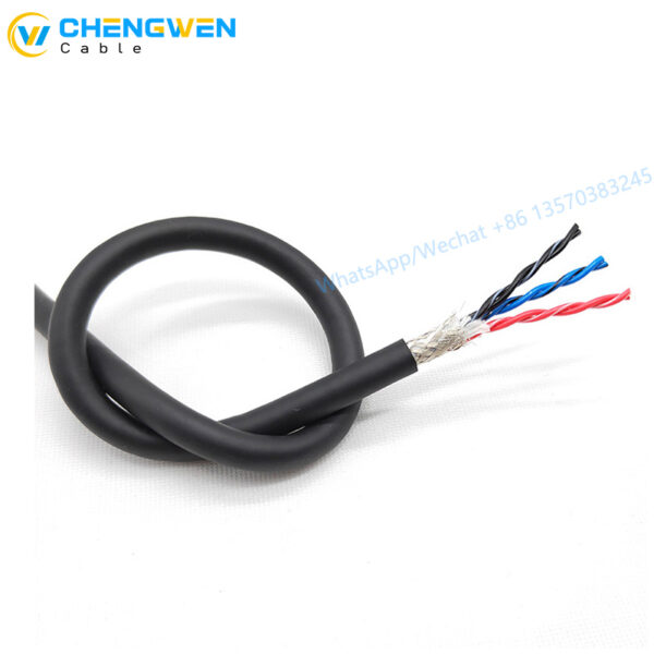 Ul20276 80 Degree High Flexible Date Transmission Shielded Signal Cable For Drag Chain ...