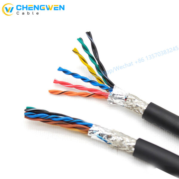 Ul20276 80 Degree High Flexible Date Transmission Shielded Signal Cable ...