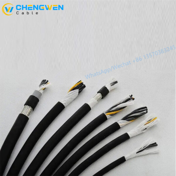 105 Degree Ultra High Flex UL2517 PVC Cable Multicore Cable with Shielding Drag Chain - Chengwen ...