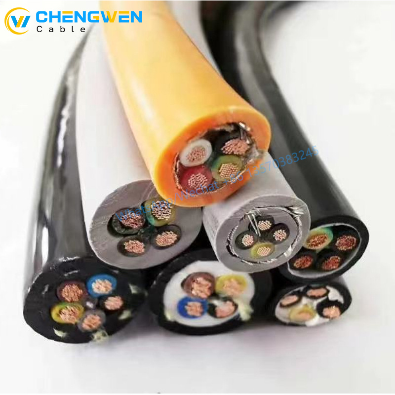 Ultra High Flexible Ultra High Speed Drag Chain Cable (20 million times ...